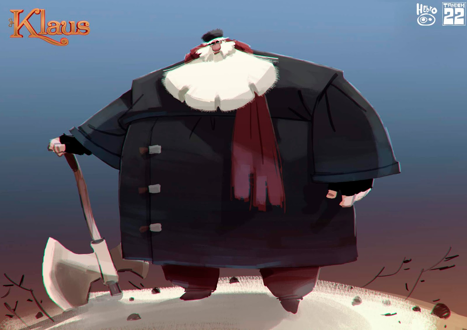 Living Lines Library: Klaus (2019) - Character Design