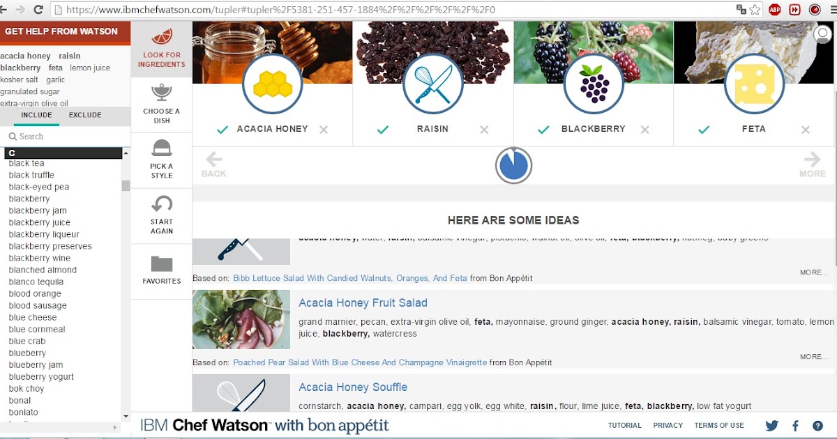 ¿conoces a IBM WATSON CHEF?