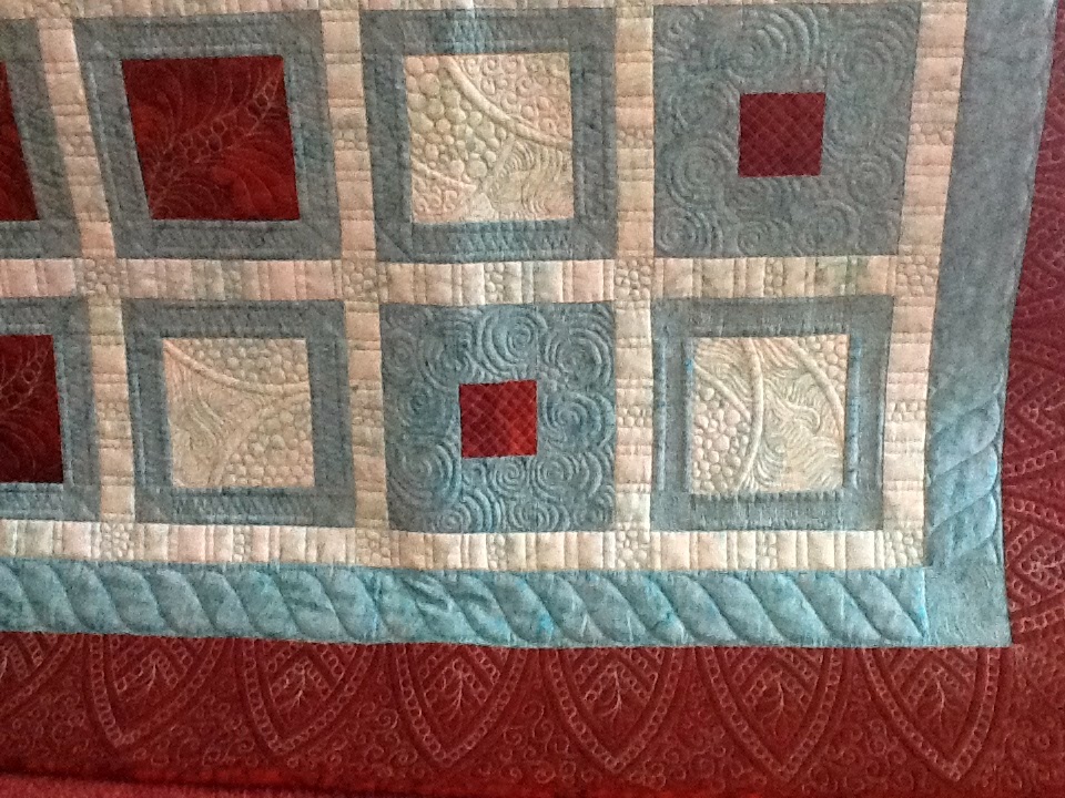 Mad About Quilts: Mint Chocolate Chip Quilt Is A Winner!