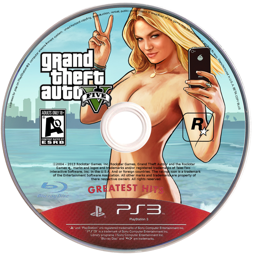 Photorenders: GTA 5 - grand theft auto V - CD PS3 sexy women backgroung - png