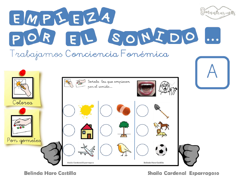 EL MARAVILLOSO MUNDO DE AUDICIÓN Y LENGUAJE: CONCIENCIA FONÉMICA ...