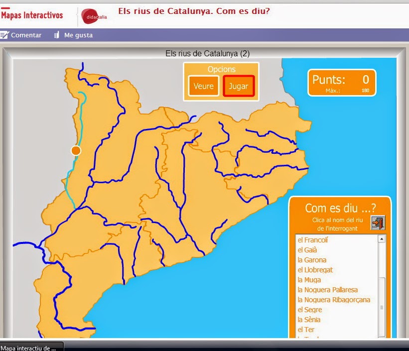 Comencem!: ELS RIUS DE CATALUNYA