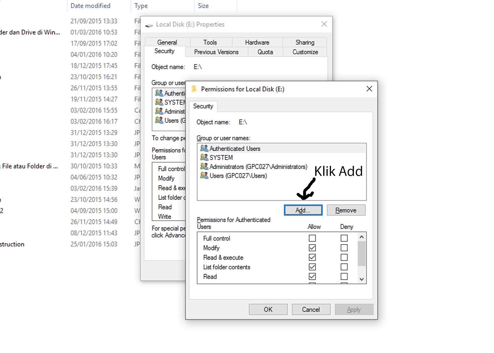 Cara Sharing Drive atau Local Disk Pada Windows | Belajar Pinter