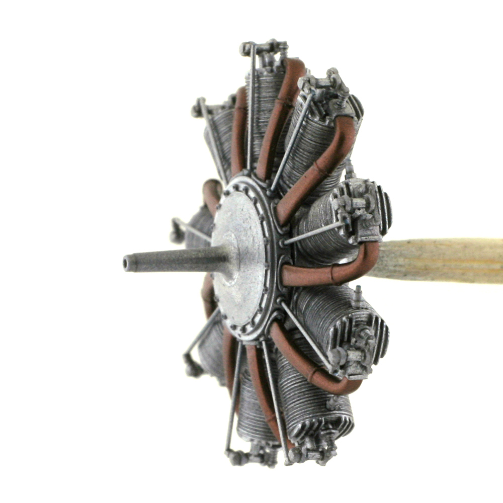 Small Stuff Models: Upcoming 1/48 Le Rhone 9C Engine Test Assembly