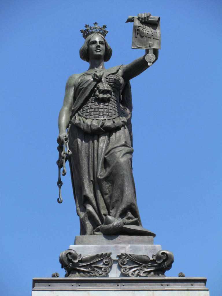 Barakaldo Berdea eta Gorria: La Gamazada y el monumento a los Fueros de ...