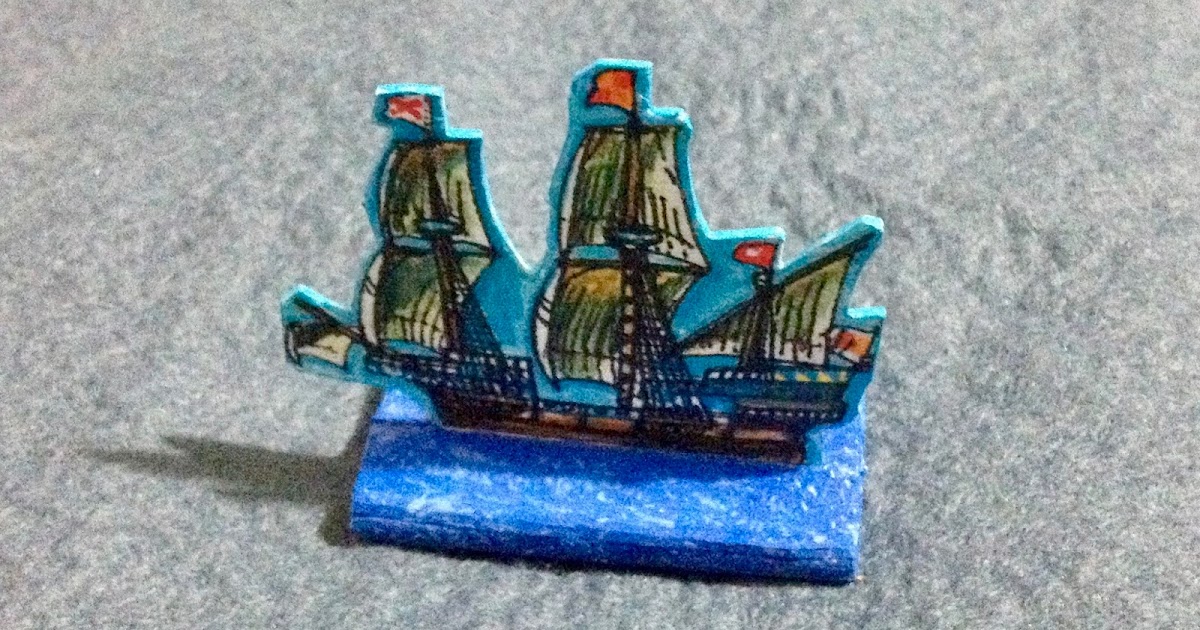 Grid based wargaming - but not always: Paper ships