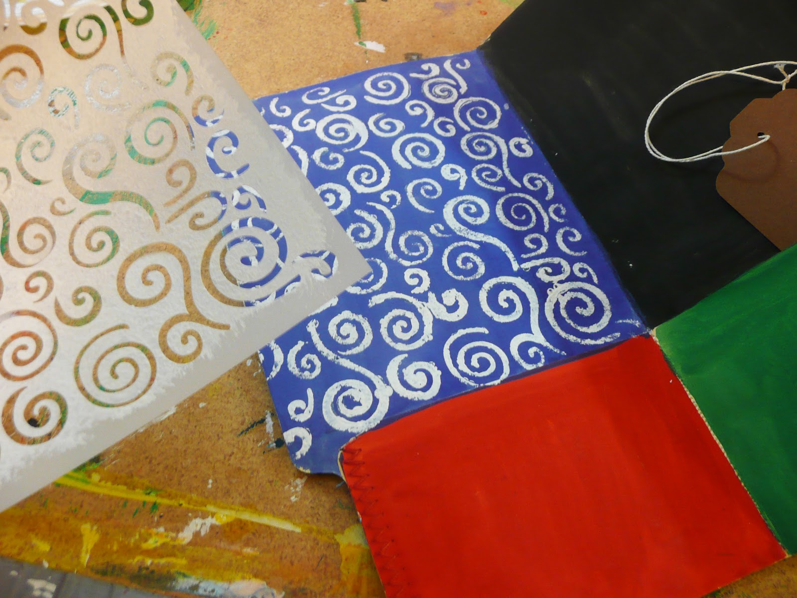 that artist woman: Aztec File Folder books