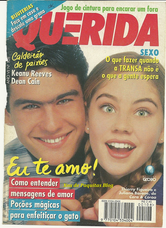 Xou de Paquitas Blog: Juliana Baroni e Thierry Figueira "Revista Querida"