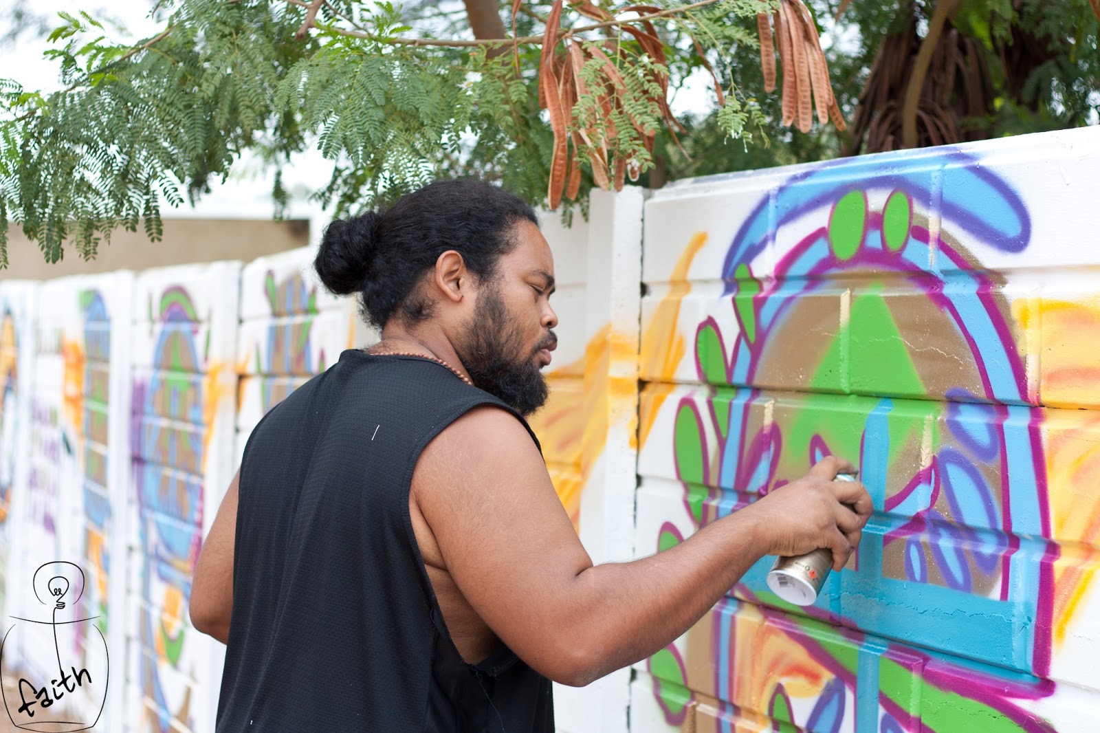 Faith In A Jar: Arts For Change Graffiti In Old Naledi