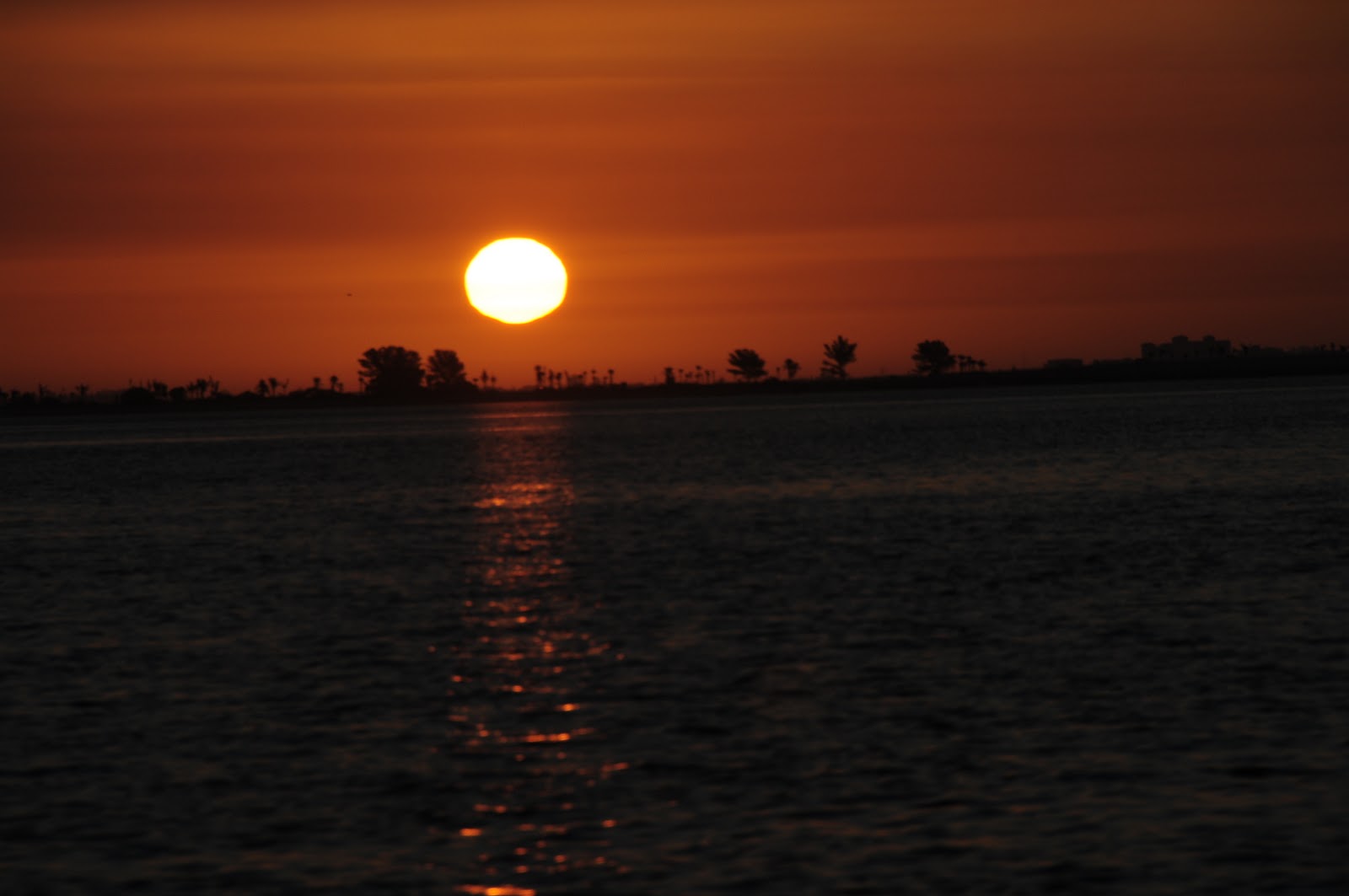 Capt. Brian's Observations On The Water: Full Moon Setting, Sun Rising