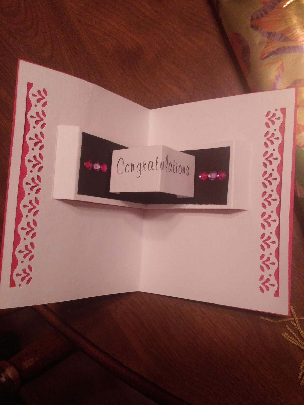 Sheryl's Crafting Corner: Congratulations double pop up card