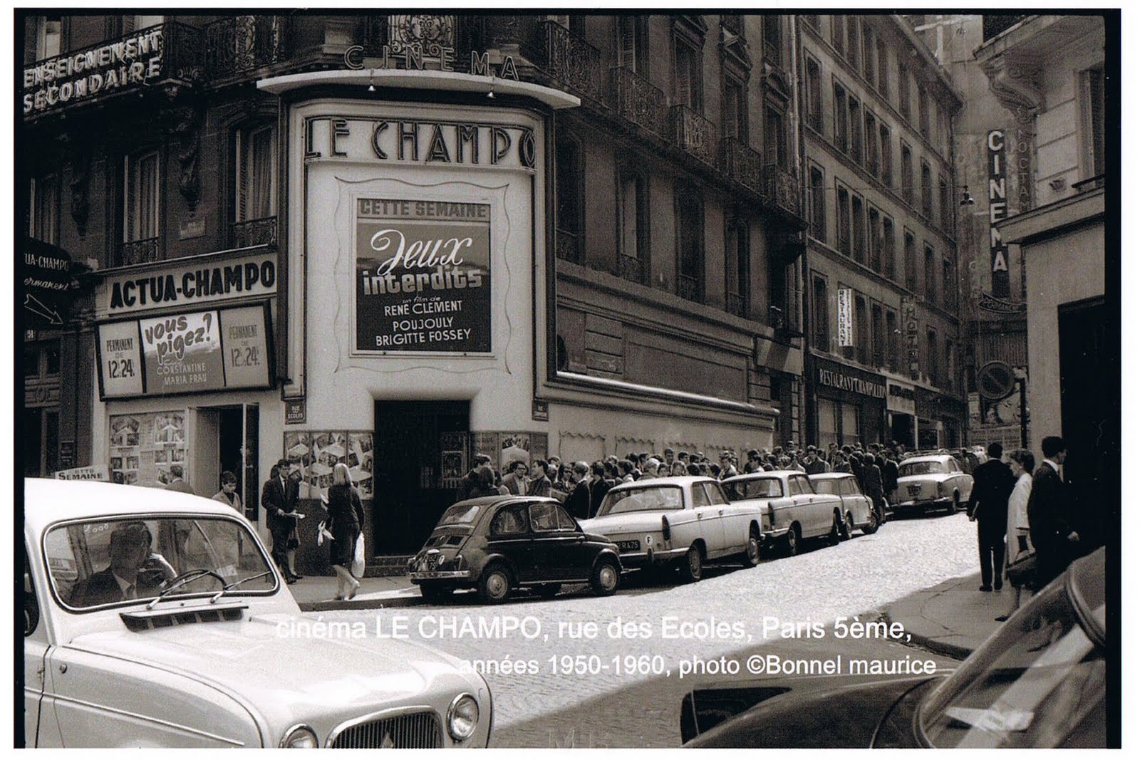 Ciné-Façades: Champo (Paris 5ème)