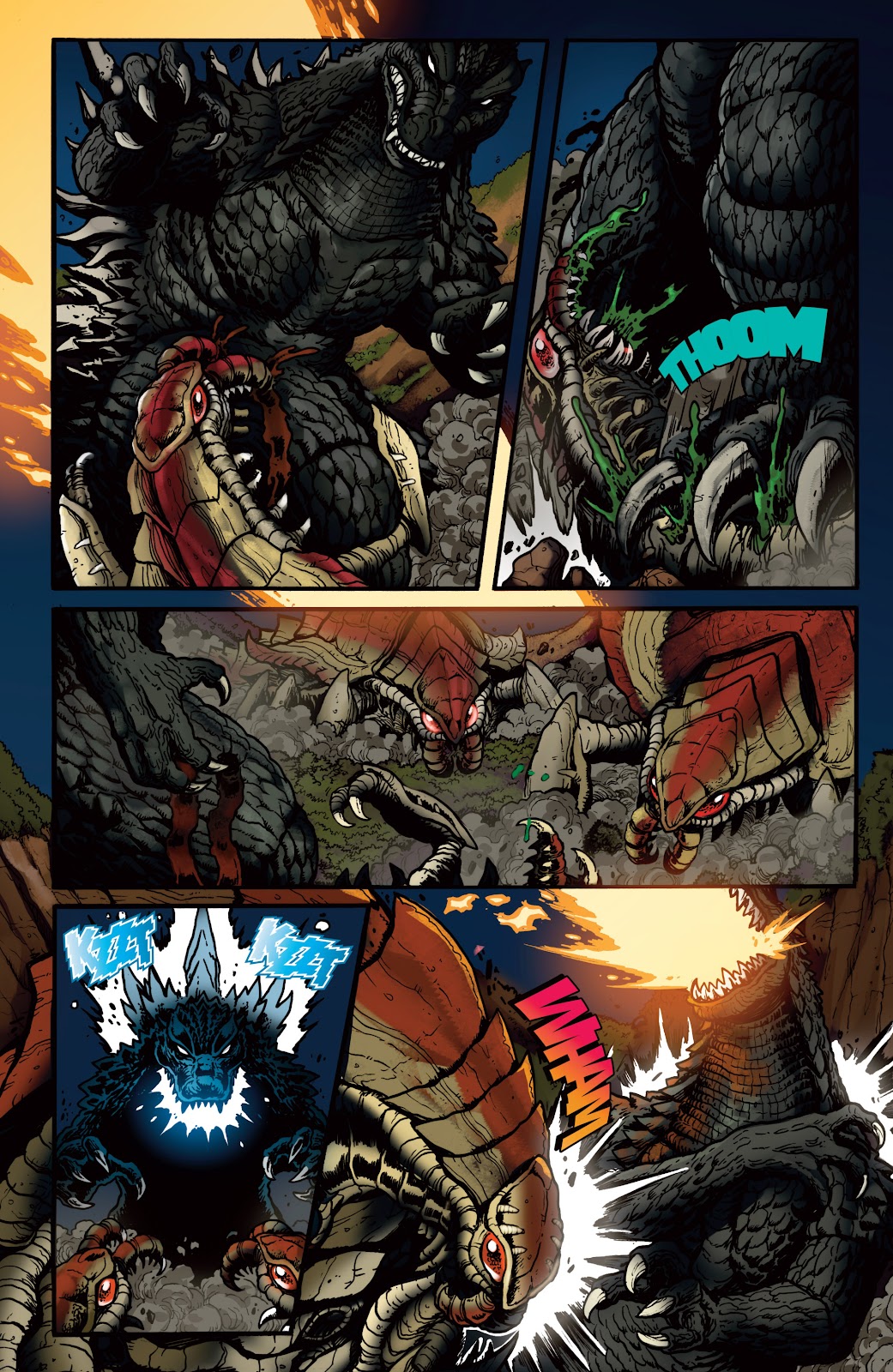 Godzilla Vs Zilla Comic