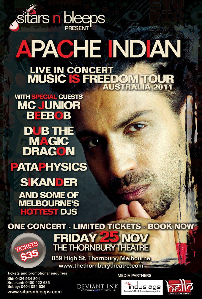 zrba blogger: APACHE INDIAN - biography