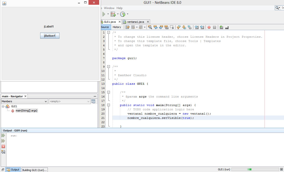 Códigos Tip: Interfaz gráfica en Java-Netbeans Parte 1