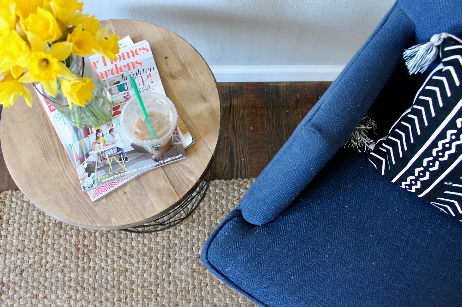 Wonderfully Made: DIY Metal Side Table
