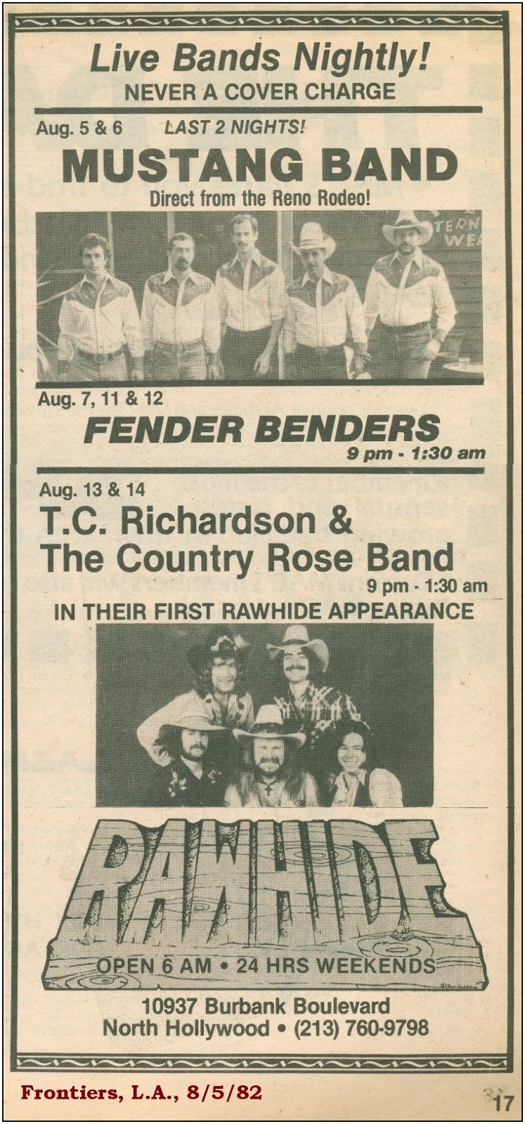 Queer Music Heritage -- The Blog: Houston's Mustang Band