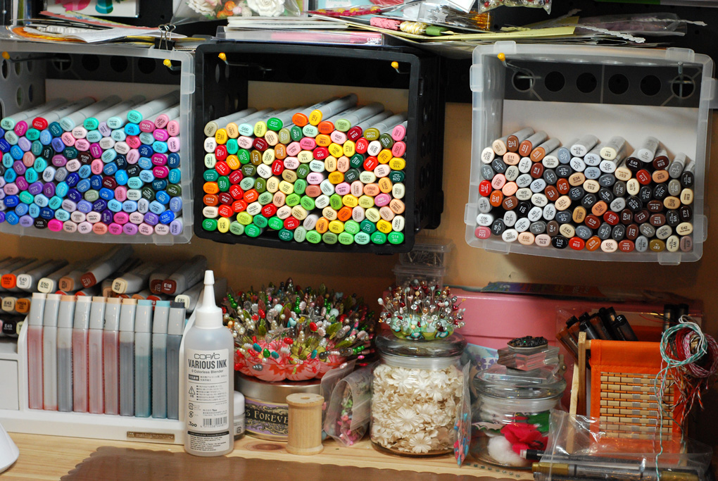 Color Me Copic: Copic storage