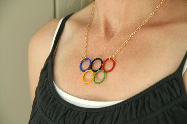 Olympic Rings Necklace Tutorial - Creating for the Games - The Beading ...