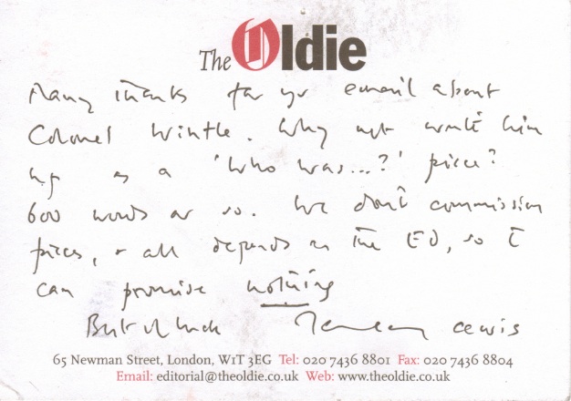 On the Biography Course at the University of Buckingham