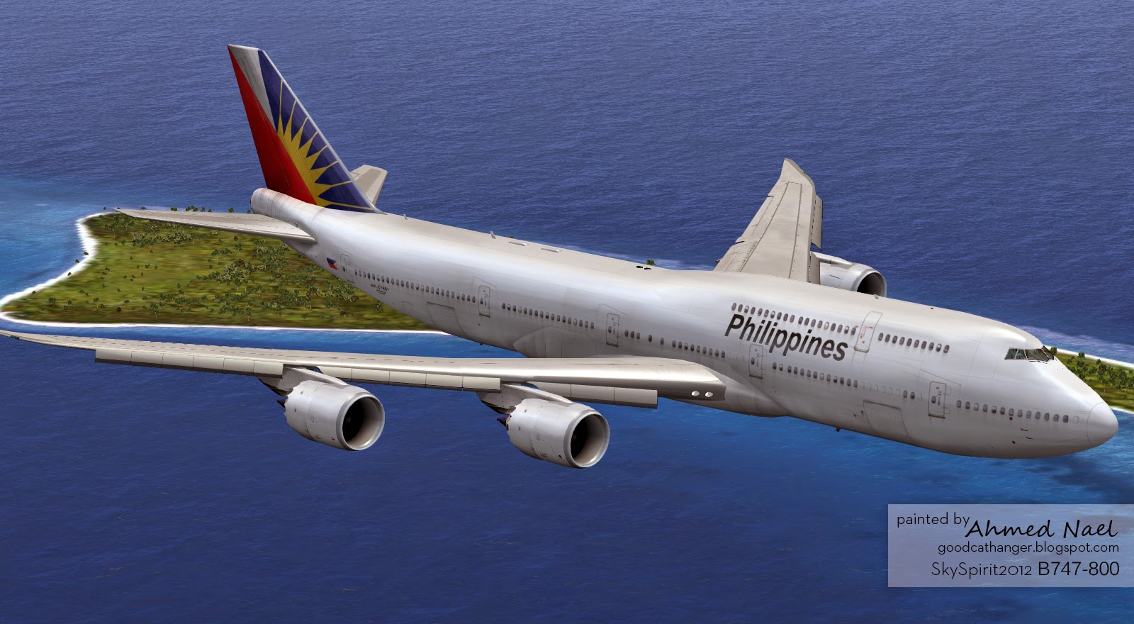 GoodCat Hangar: Philippines Airlines - Boeing 747-8i/747-8F ...