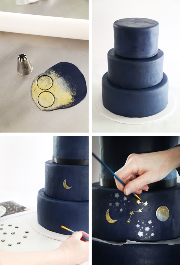 Celestial Sweet Sixteen Cake | Sprinkle Bakes