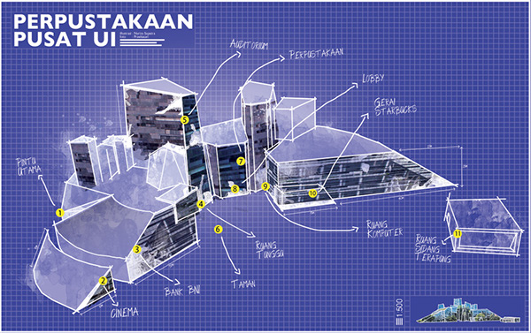 WOW Desain : Crystal of Knowledge Perpustakaan UI
