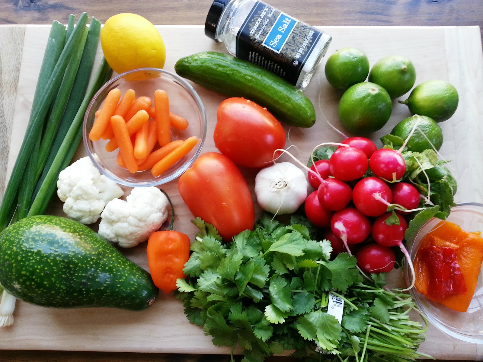 Castellon's Kitchen: Vegetable Ceviche