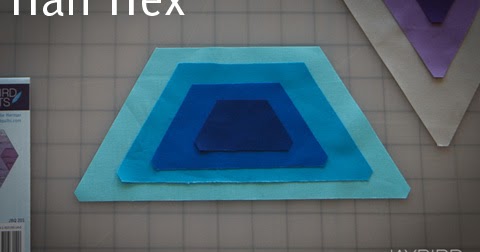 Jaybird Quilts: Hex N More Cutting Tutorials - Half Hex