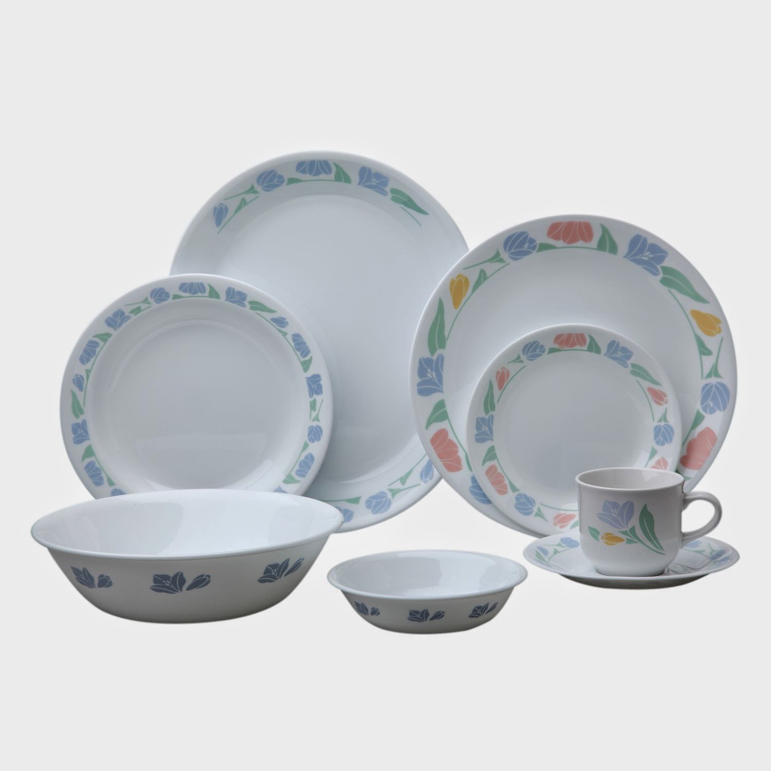 ANJ Jaya Enterprise: CORELLE® LIVINGWARE™ FRIENDSHIP 76-PC DINNERWARE SET