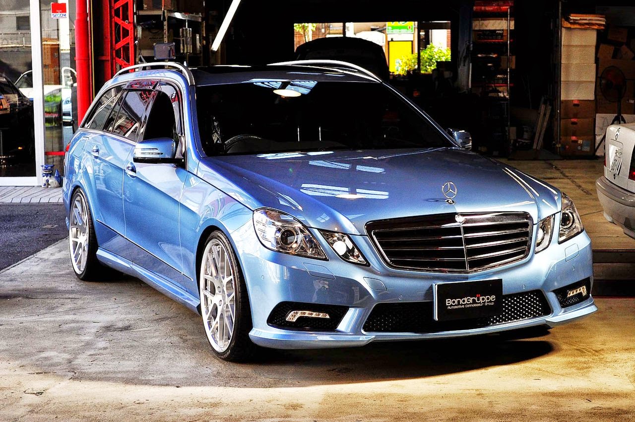 Mecedes-Benz S212 E-Class Wagon on Hyper Forged Wheels | BENZTUNING
