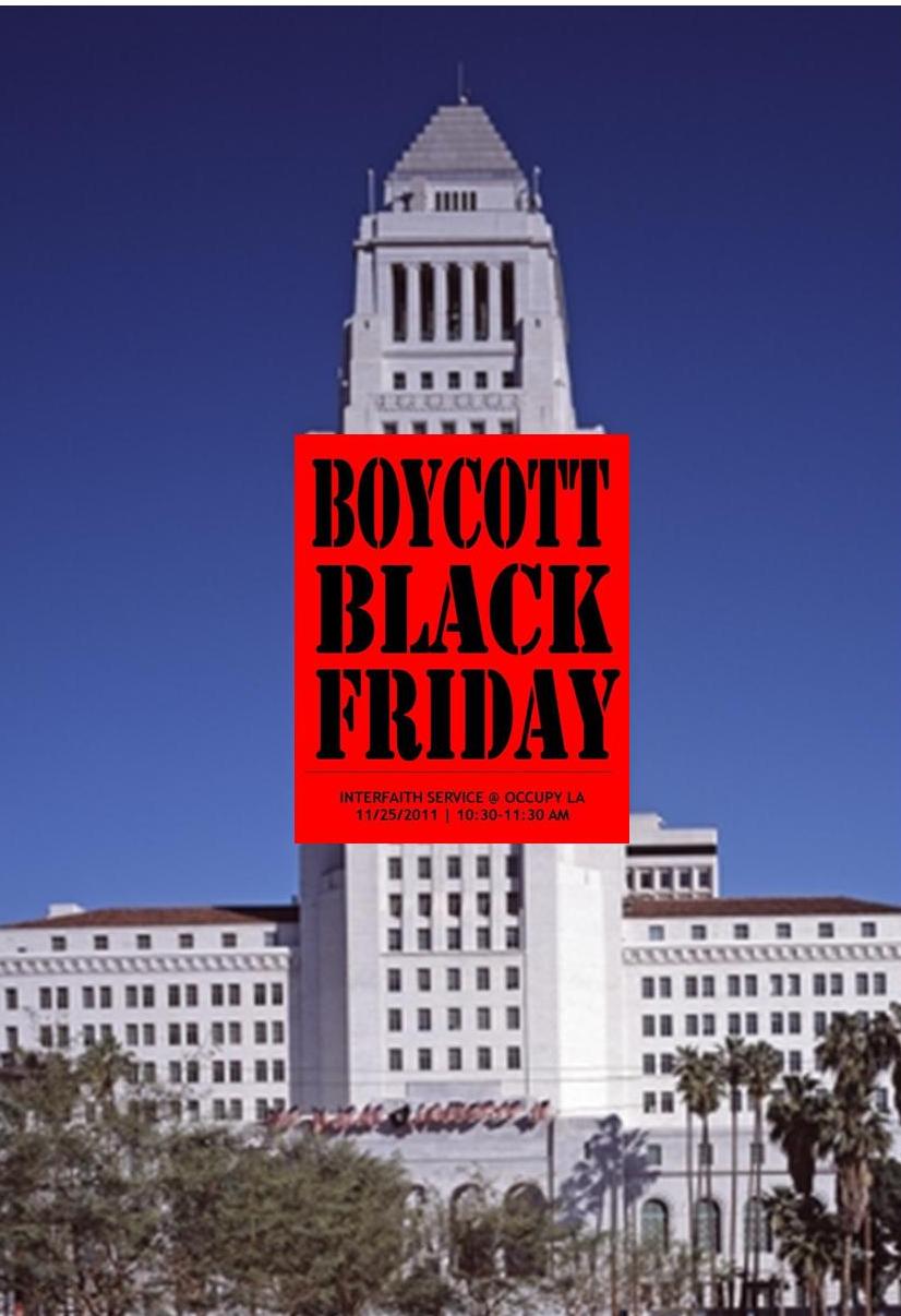All Saints Church (Pasadena) Blog: BOYCOTT BLACK FRIDAY: Join us ...