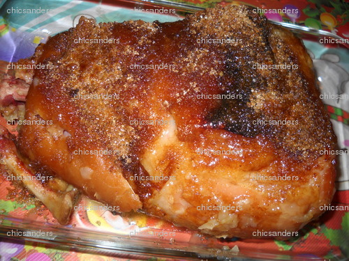 chicsanders: How to Cook Chinese Ham for the Holidays