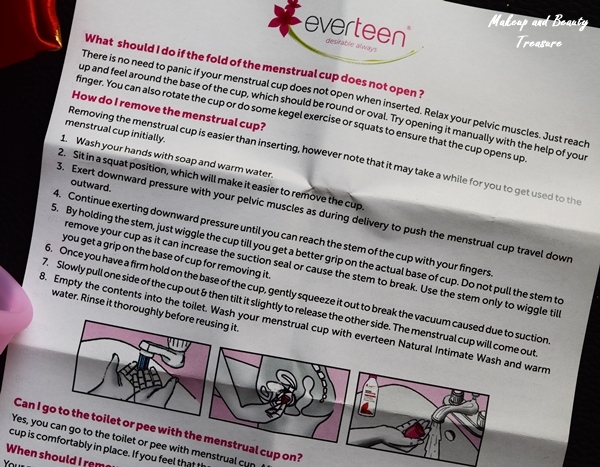 Makeup and Beauty Treasure: Everteen Menstrual Cup Review