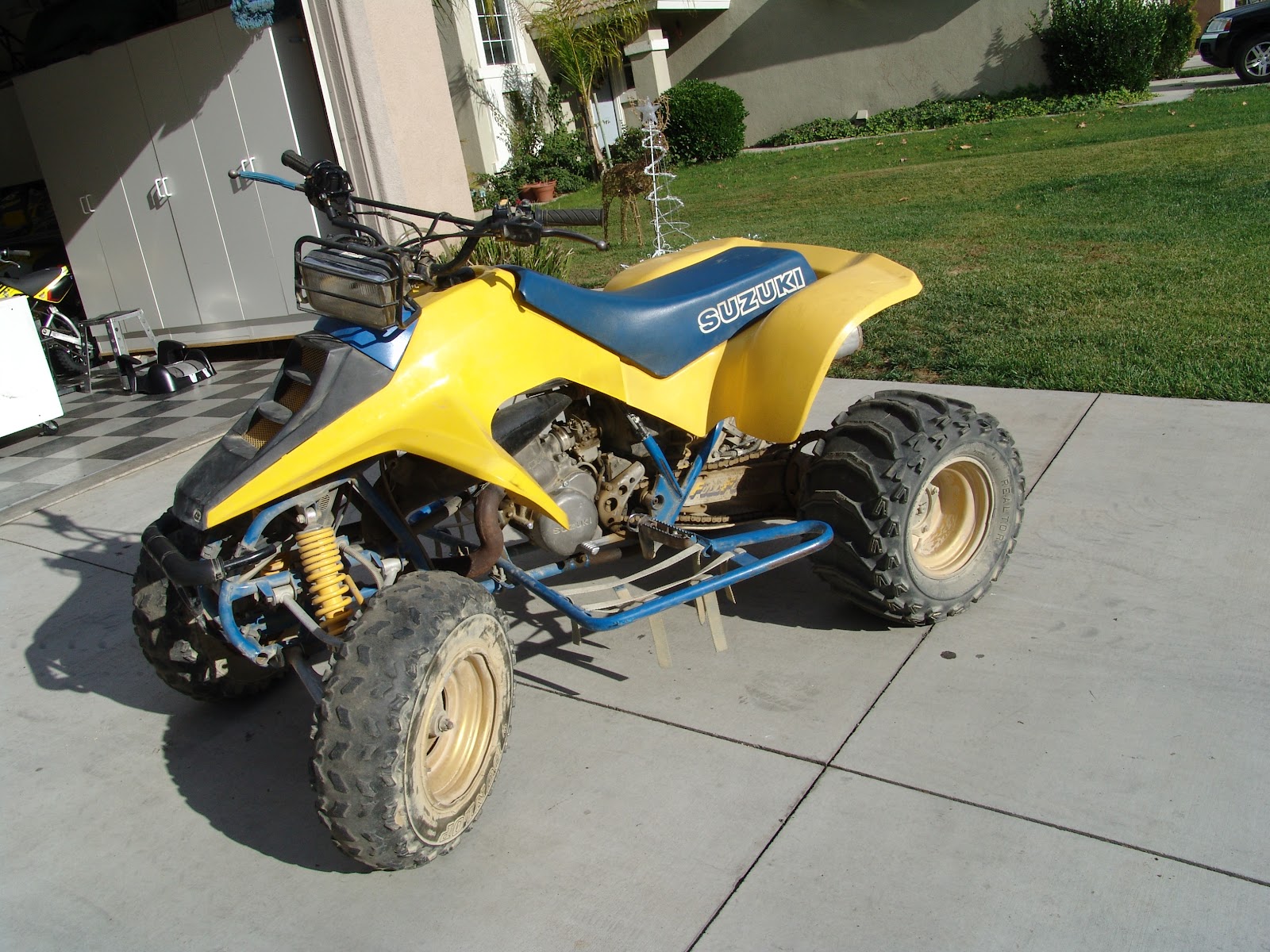 Greasy Hands and Busted Knuckles: 1980 something Suzuki LT250