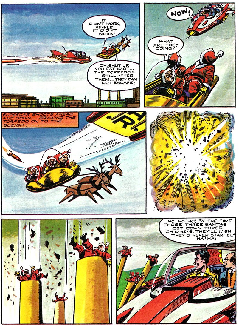 CRIVENS! COMICS & STUFF!: SUPERCAR ADVENTURE FROM TV COMIC ANNUAL 1965 ...