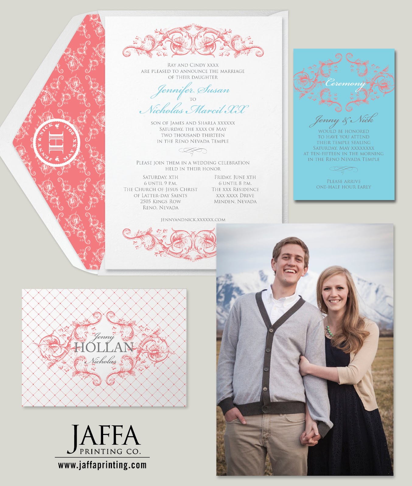 Wedding Invitation Blog: Season Favorite's: Double Sided Photo Wedding ...