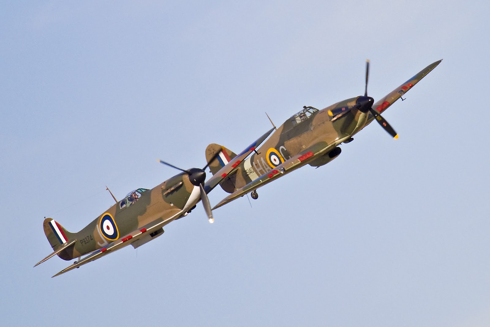 Air Shows: Spitfires, Duxford 2012