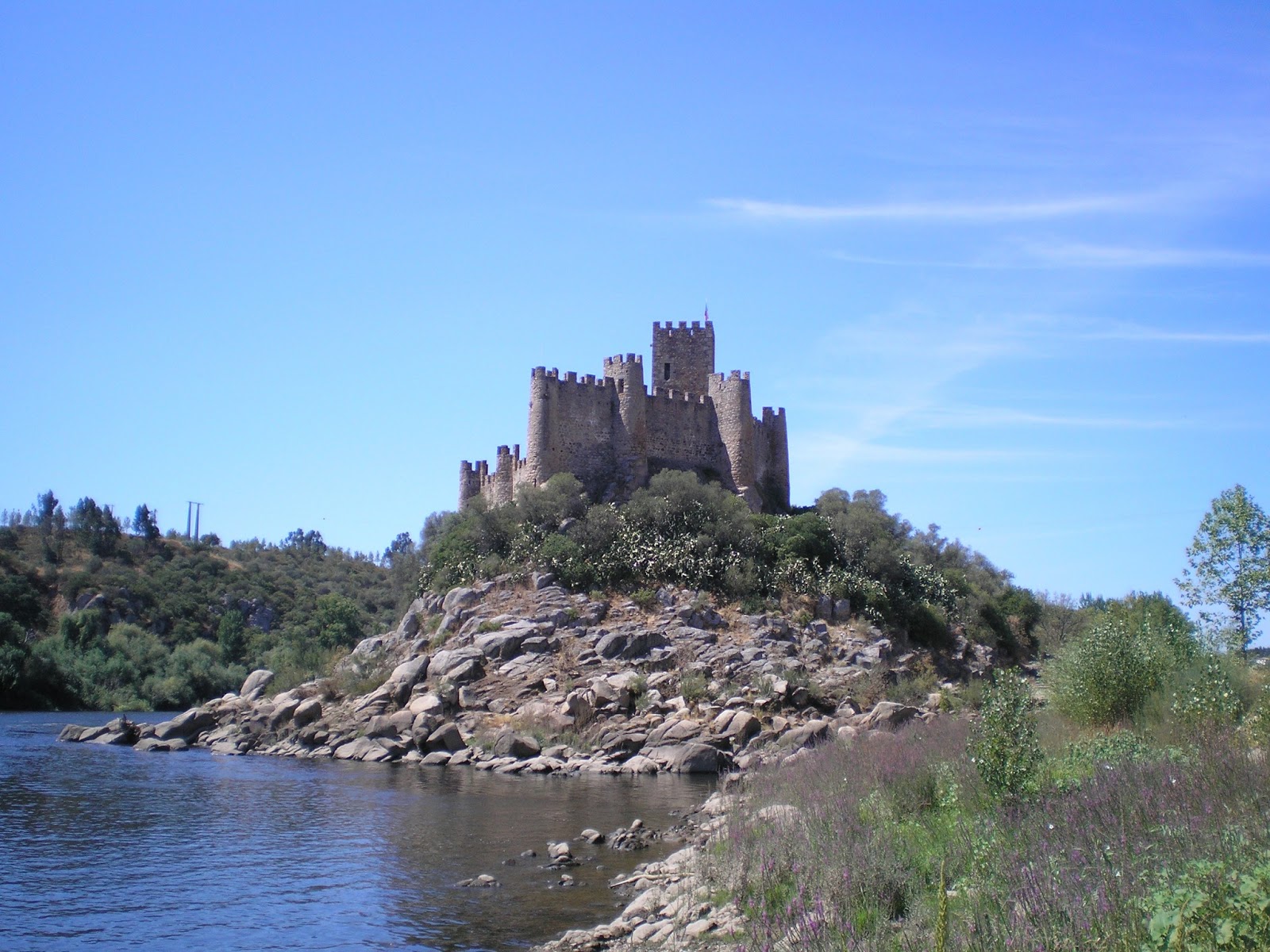 Castelo de Almourol em Torres Novas
