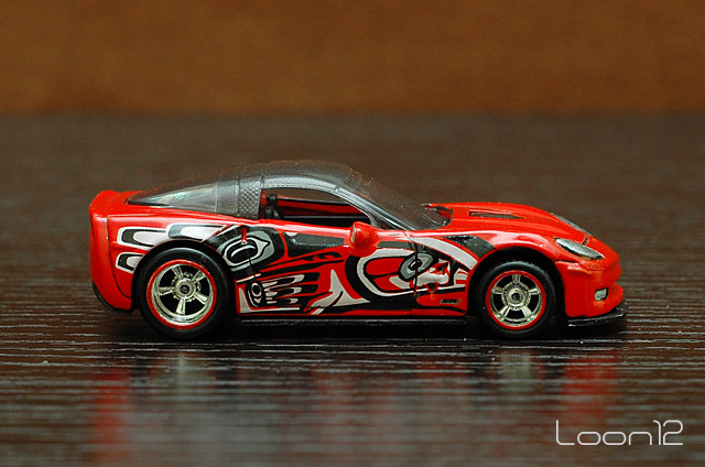 Red Dot Die Cast Collection: Matchbox Chevrolet Corvette C6 ZR1 Custom L.E.