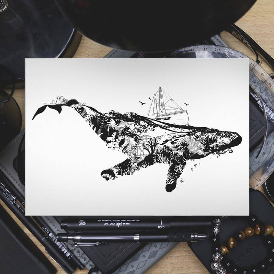 Design Stack: A Blog about Art, Design and Architecture: Ink Drawings ...