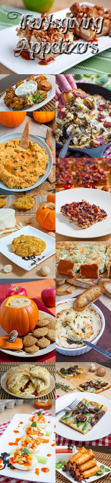 International food blog: AMERICAN: Thanksgiving Appetizer Recipes from ...