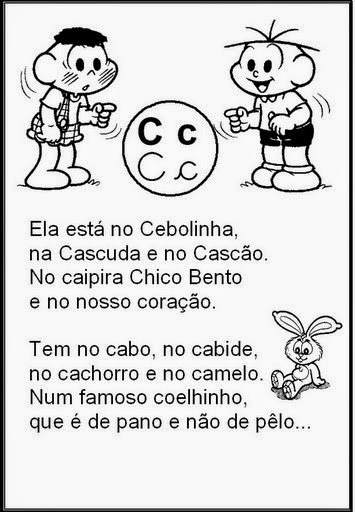 criar-reeditando: ALFABETIZAÇÃO LETRA C