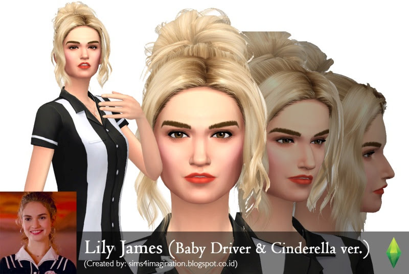 My Sims 4 CAS - Lily James - Imagination Sims 4 CAS