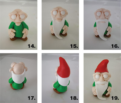 Maja Hansen/Håndarbejdsom: 16. december - Fimo nisse