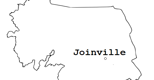 Blog de Geografia: Mapa de Joinville, SC, para colorir
