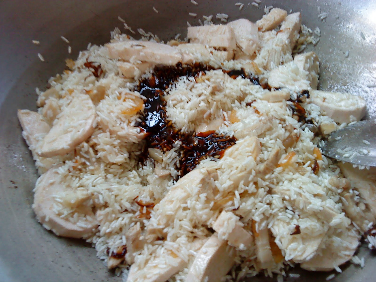 Cooking Pleasure: Family Style Yam Rice