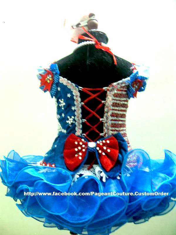 PAGEANT CUPCAKE DRESS from PAGEANT COUTURE: GLITZ PAGEANT DRESS - MADE ...