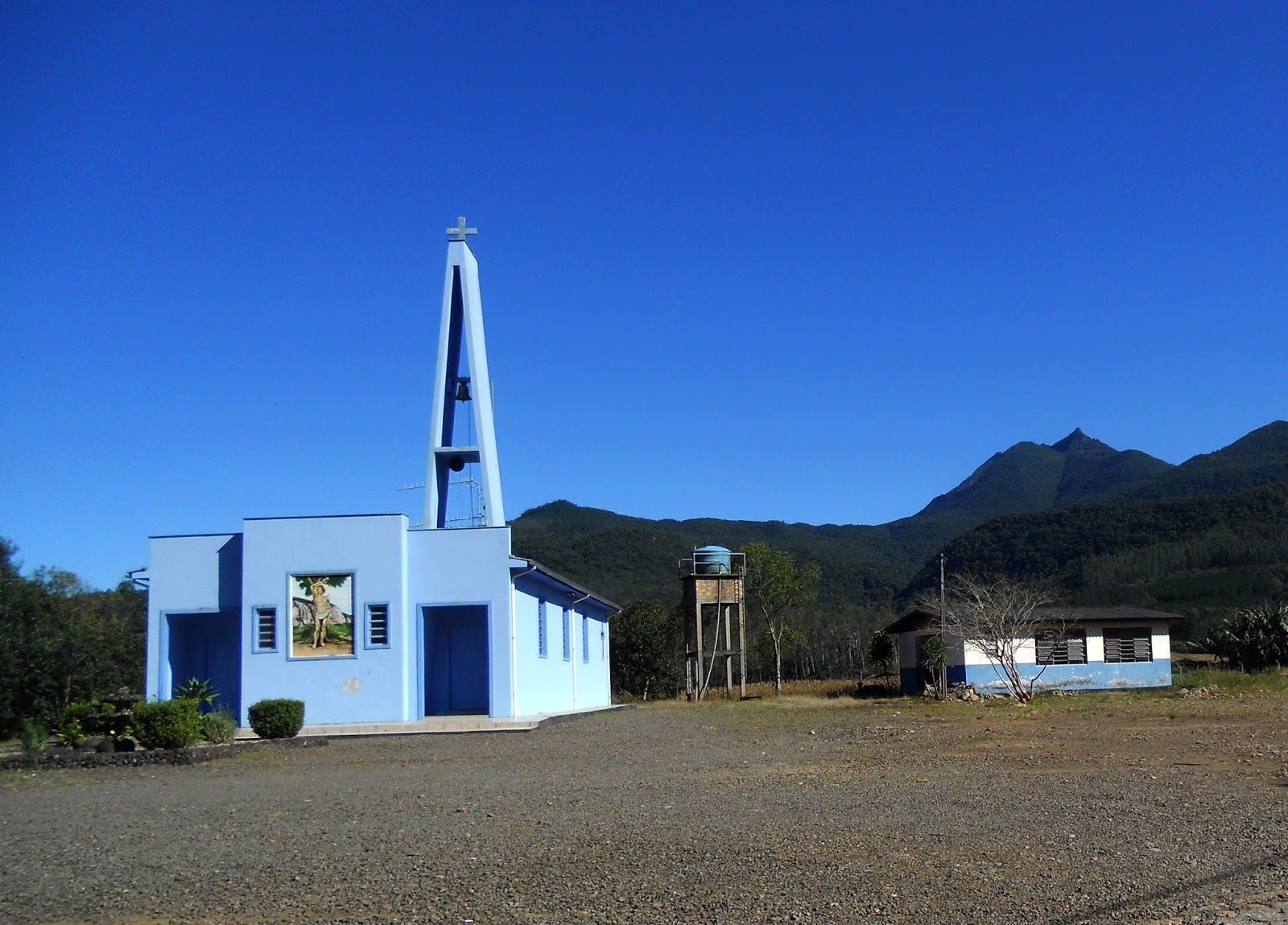 No pé da serra: Três Barras, Morro Grande, SC!