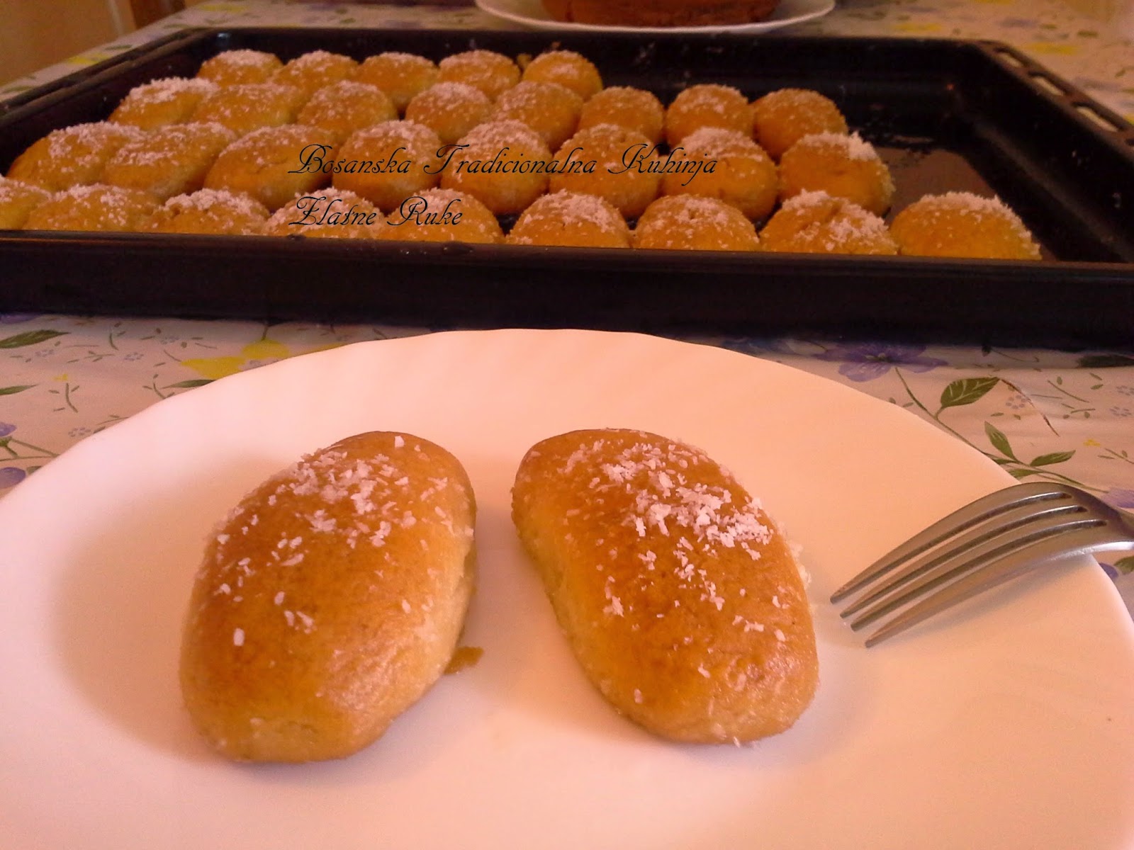 Bosanska Kuhinja : Hurmašice - perfektni recept sa kokosom